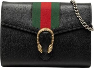 Gucci Sac bandouli&egrave;re vintage doccasion - Femme - Pre-owned - Noir - Taille: ONE Size