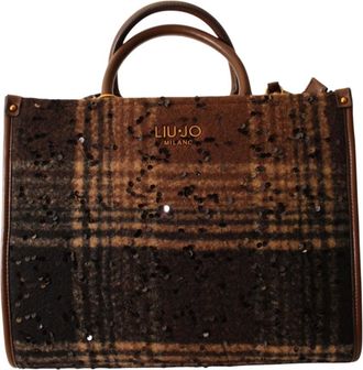 Liu Jo Sac &agrave; main Erlen - Femme - Sacs - Brun - Taille: ONE Size