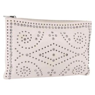 Prada Pre-owned Vintage Clutch Bag - - Pre-owned - Damen - Wei&szlig; - ONE SIZE