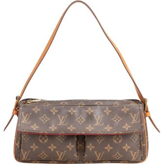 Louis Vuitton Crossbody Bags - Louis Vuitton Canvas Monogram Viva Cite PM Shoulde - Gr. unisize - in Braun - f&uuml;r Damen