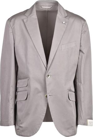 L.B.M. 1911 L.b.m. 1911, Homme, Costumes, Beige, Taille: 2XL Blazer en coton