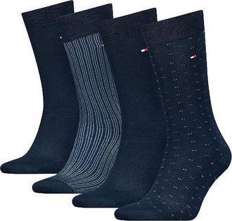 Tommy Hilfiger KNEEHIGH, Navy, 43/46 (Lot de 4) Homme