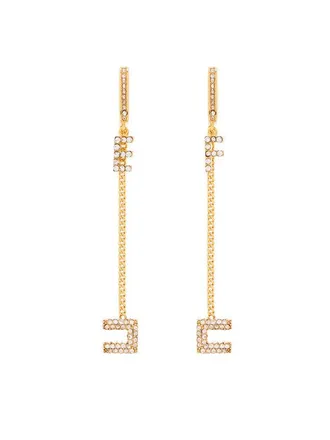 Elisabetta Franchi Ohrringe OR-27A-67E2-V280 Goldfarben