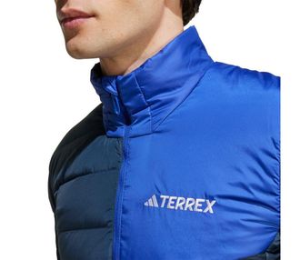 adidas Performance Winterjacke Daunenjacke Terrex Multi Light navyblau/blau Herren