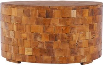 vidaXL Couchtisch 60x60x35 cm Teak Massivholz - Vidaxl