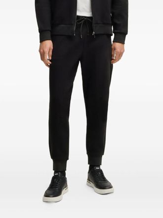 BOSS pantalon de jogging à logo - Noir