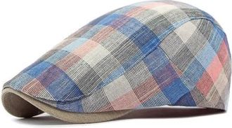 Generic Casquette gavroche &agrave; visi&egrave;re plate en polyester rayures for homme et femme Pour lautomne et lhiver(Color 3)