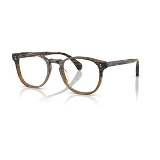 Oliver Peoples unisex, Accessoires, Brun, Taille: 49 MM Finley Esq. Eyeglasses