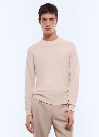 Fursac Pull col rond en cachemire - Taille XXL - Homme
