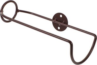 Lurrose Wandmontierter Weinflaschenhalter Einzelner Weinflaschenhalter aus Metall Robust und Dekorativ F&uuml;r Zuhause und Gesch&auml;ft Weinregal Wandhalterung Weinfl