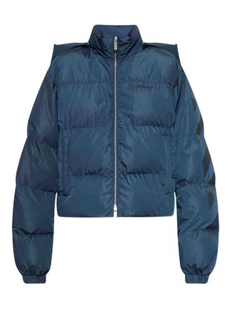 Off-white Blouson Rembourré - Bleu