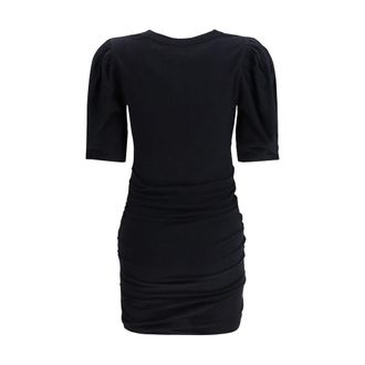 Isabel Marant Womens Black Cotton Casual Dress