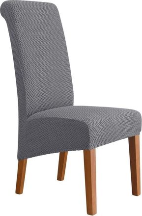 Generic Stretch Bezug Universell Für Esszimmerstühle, Fleece & Jacquard Stuhlhussen Abnehmbar & Waschbar Für Hochstuhl, Clubsessel, Bankett & Hochzeitsdeko(Da