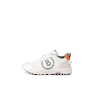 Bogner Golf Sneaker f&uuml;r Herren - Wei&szlig;/Orange - 45