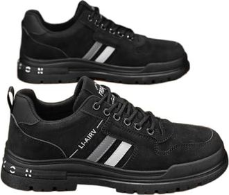 Generic Chaussures tendance d&eacute;contract&eacute;es, antid&eacute;rapantes, r&eacute;sistantes &agrave; lusure et respirantes pour homme, noir, 41.5 EU