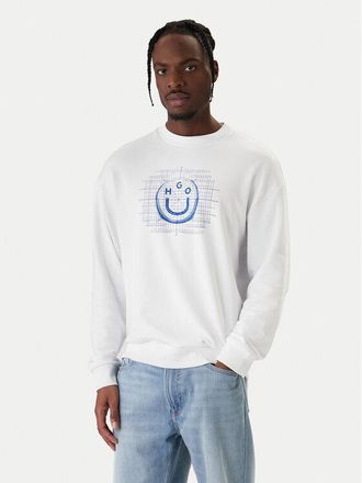 HUGO BOSS Sweatshirt Namenex 50554392 Wei&szlig; Regular Fit