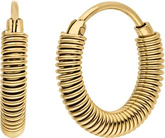 Liebeskind Liebeskind Berlin Ohrringe - Edelstahl Twist - Gr. unisize - in Gold - f&uuml;r Damen