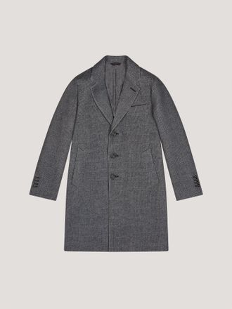 Circolo 1901 Prince of Wales overcoat Gray-L Wales / 48