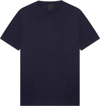 Suns Homme, Tops, Bleu, Taille: M T-shirt en maille &agrave; col rond