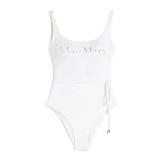 Max Mara Femme, Maillots de bain, Blanc, Taille: 40 FR One-piece
