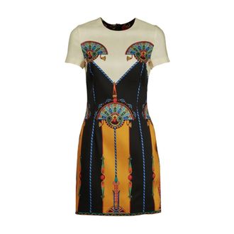 La DoubleJ Cap Sleeve Kleid - - Dresses - Damen - Mehrfarbig - L