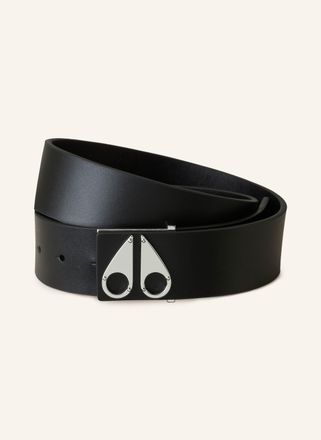 Moose Knuckles Lederg&uuml;rtel schwarz