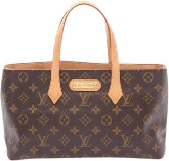 Louis Vuitton Sac &agrave; main Wilshire PM Monogram Pre-owned - Femme - Pre-owned - Brun - Taille: ONE Size