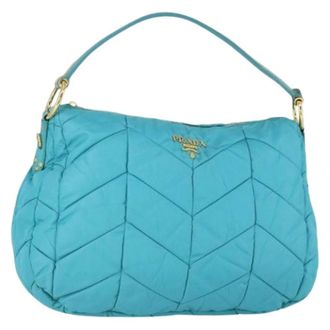 Prada Sac bandouli&egrave;re vintage Pre-owned - Femme - Pre-owned - Bleu - Taille: ONE Size