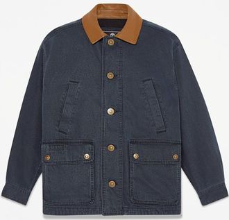 Timberland Alle Geschlechter Wenham Field-Mantel aus Canvas in Dunkelblau, Blau, Gr&ouml;&szlig;e