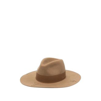 Golden Goose Fedora Heavy Wool Felt Hat