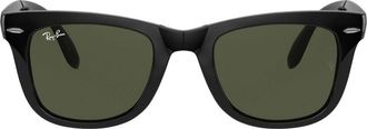 Ray-Ban unisex, Accessoires, Noir, Taille: 50 MM Wayfarer Folding Rb4105