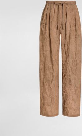 Dolce & Gabbana Linen-blend Vanity Trousers - Mann Hosen Und Shorts Multicolor 50