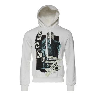 Dolce & Gabbana Wei&szlig;e Baumwoll-Kapuzenpullover - - Sweatshirts & Hoodies - Herren - Wei&szlig; - XS