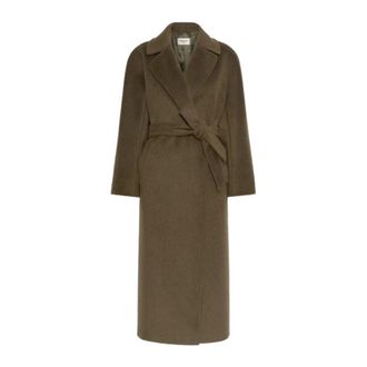 Max Mara Tempera Mantel - - Coats - Damen - Gr&uuml;n - XS