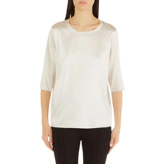 Liu Jo Light Chalk Langarmshirt - - Tops - Damen - Wei&szlig; - M