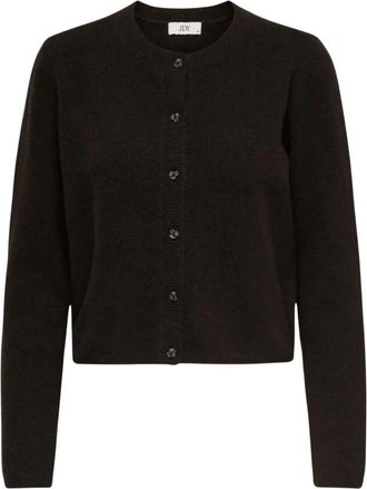 Jacqueline de Yong Chloe Strickjacke - - Knitwear - Damen - Braun - XL