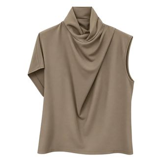 Tela Oberteil und Tanktops aus Wolle - - Blouses & Shirts - Damen - Beige - S