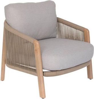 Hesperide Fauteuil de salon de jardin Nelora beige - Hesp&eacute;ride