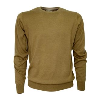 Cashmere Company Maglia Girocollo Iu203901 - - Knitwear - Herren - Gr&uuml;n - 4XL