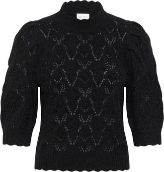 Part Two Strickware - - Knitwear - Damen - Schwarzk - XS