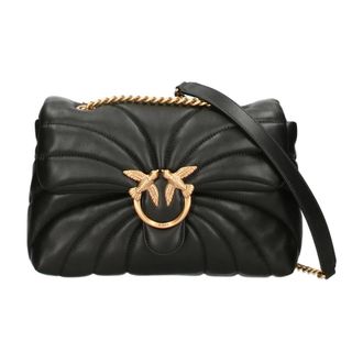 Pinko Pinko, Femme, Sacs, Noir, Taille: ONE Size Classic Love Bag Puff
