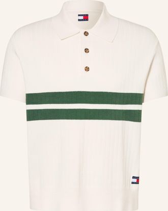 Tommy Jeans Strick-Poloshirt beige