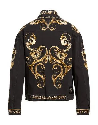 Versace MANTEAUX - Manteaux en jean sur YOOX.COM
