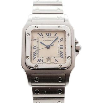 Cartier Montre vintage Pre-owned - Homme - Pre-owned - Beige - Taille: ONE Size