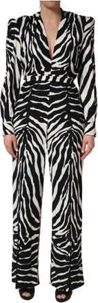 Dolce & Gabbana Femme, Combinaisons et Ensembles, Noir, Taille: 40 FR Jumpsuit