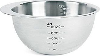 Excelsa Graduierte Schüssel, Edelstahl, Silber, 22 cm