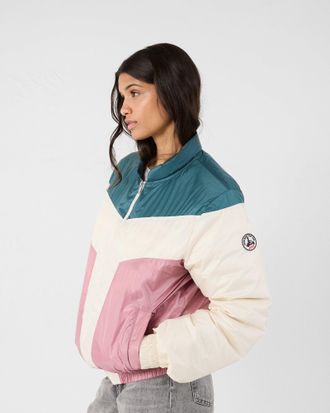 Jott Veste esprit puffer Deep lake/Rose antique Joan - Taille XXL