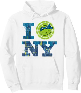 Teenage Mutant Ninja Turtles TMNT Teenage Mutant Ninja Turtles Street NYC klassisches Logo Pullover Hoodie