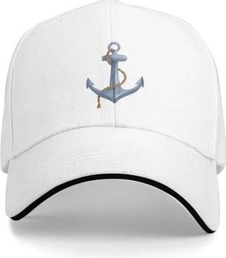 Generic Casquette Homme, Casquette Aquarelle avec Corde isol&eacute;e, Casquette d&eacute;contract&eacute;e, Casquettes de Baseball d&eacute;contract&eacute;es, Casquette r&eacute;glable, Cadeau de Ca