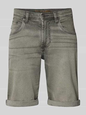 Christian Berg Bermudas im 5-Pocket-Design mit aufgeschlagenem Saum
